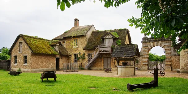 cottage in a rural setting