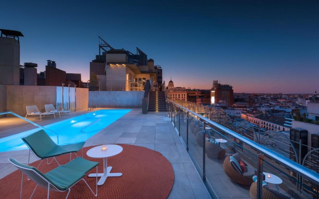 Top 5 meilleurs hôtels avec piscine à Madrid