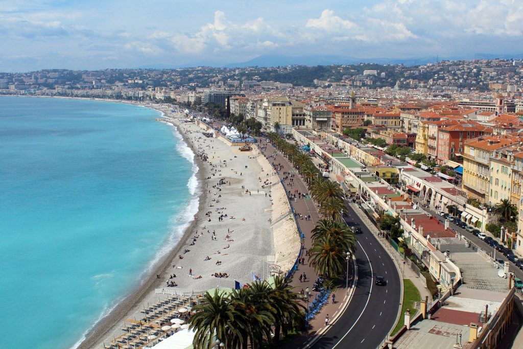 Top 5 des hôtels en bord de mer à Nice !